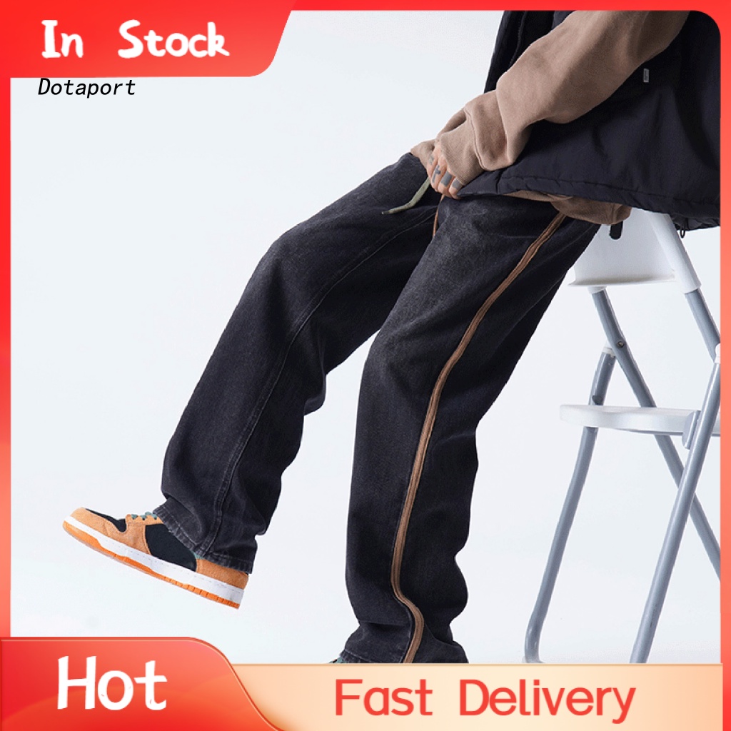 Kddt- กางเกงขากว้าง สีพื้น | Shopee Thailand