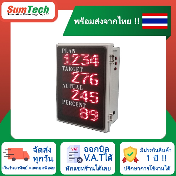 สินค้าพร้อมส่งในไทย 🔥 เครื่องนับจำนวน Target Counter (By Cycle Time ...