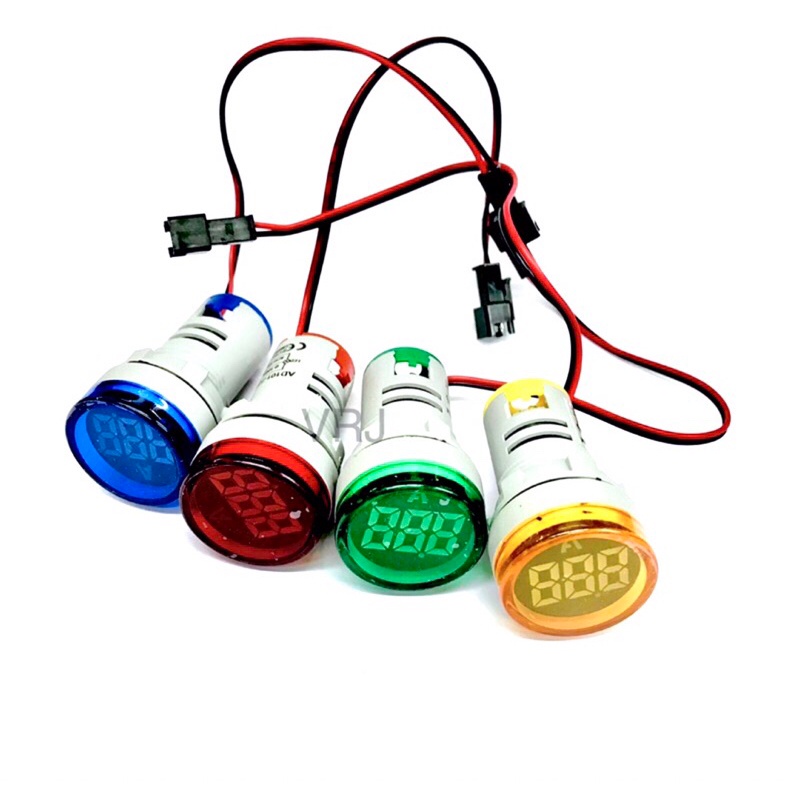 Meter แอมป์มิเตอร์ รุ่น AD101-22AM จอแแสดงผลดิจิตอลไฟแสดงสถานะ LCD ขนาด ...