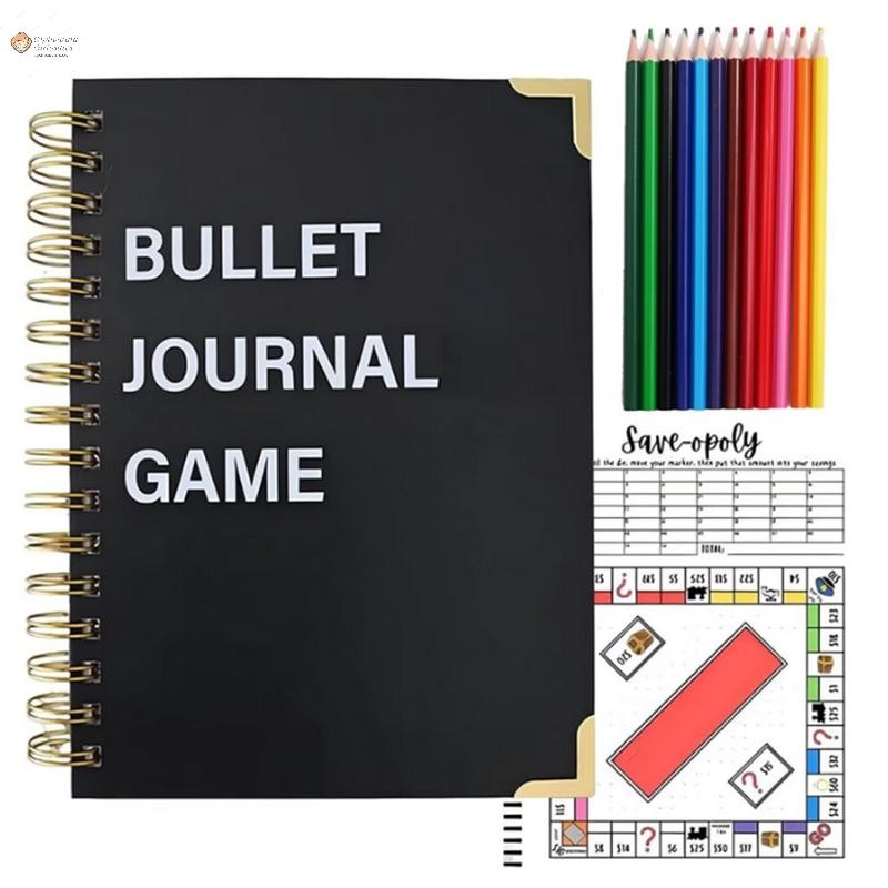 Cod 2025 ใหม่แบบพกพา Bullet Dot Journal เกม Log A โน้ตบุ๊คสร้างสรรค์ ...