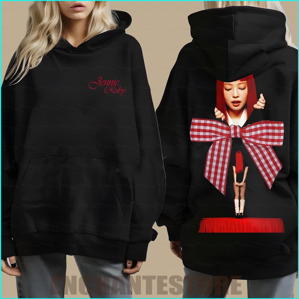 เสื้อสเวตเตอร์ Jennie Kim Mantra Ruby The 1st Studio Album Merch เสื้อ ...