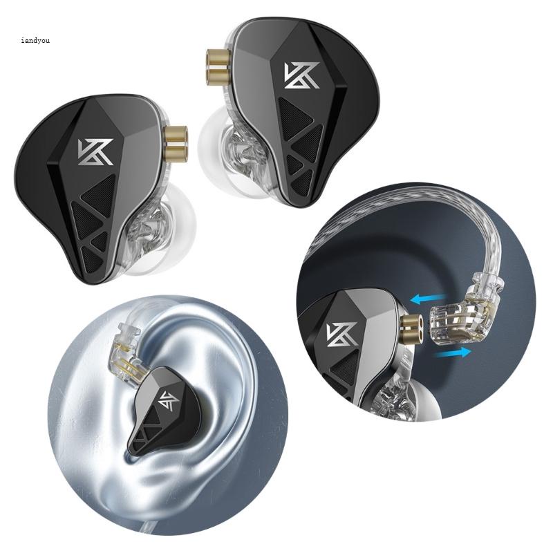 Kz-edxs หูฟังอินเอียร์ แบบไดนามิก 10 มม. สําหรับเล่นกีฬา | Shopee Thailand