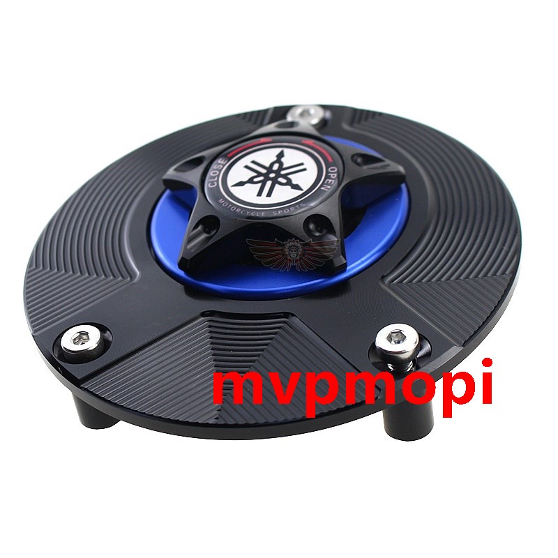 เหมาะสําหรับ Yamaha YZF R1 R3 R6 R15 MT07 MT09 FZ1 FZ6 ดัดแปลงอลูมิเนียมฝาถังน้ํามันเชื้อเพลิง ...