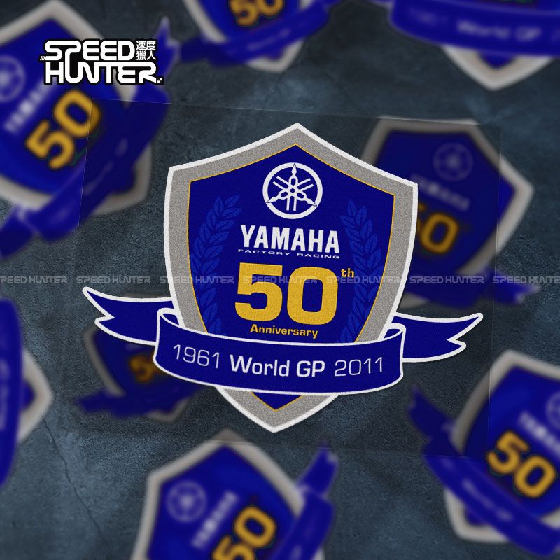 WORLD GP motorcycle sticker YAMAHA commemorative sticker MT-03 MT-07 MT ...