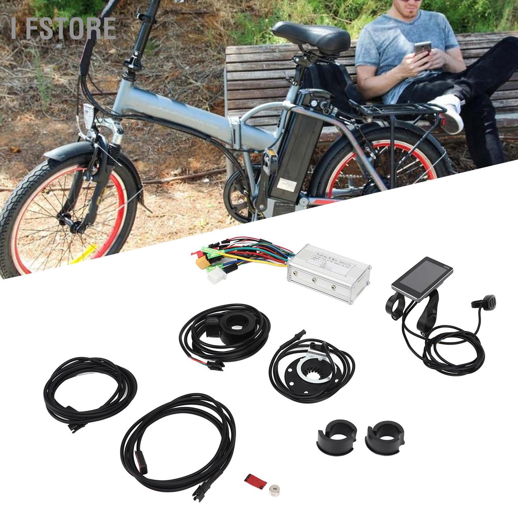 I Fstore ไฟฟ้าจักรยานชุด 17A สามโหมด GD06 จอแสดงผลมอเตอร์ไร้แปรงชุด ...