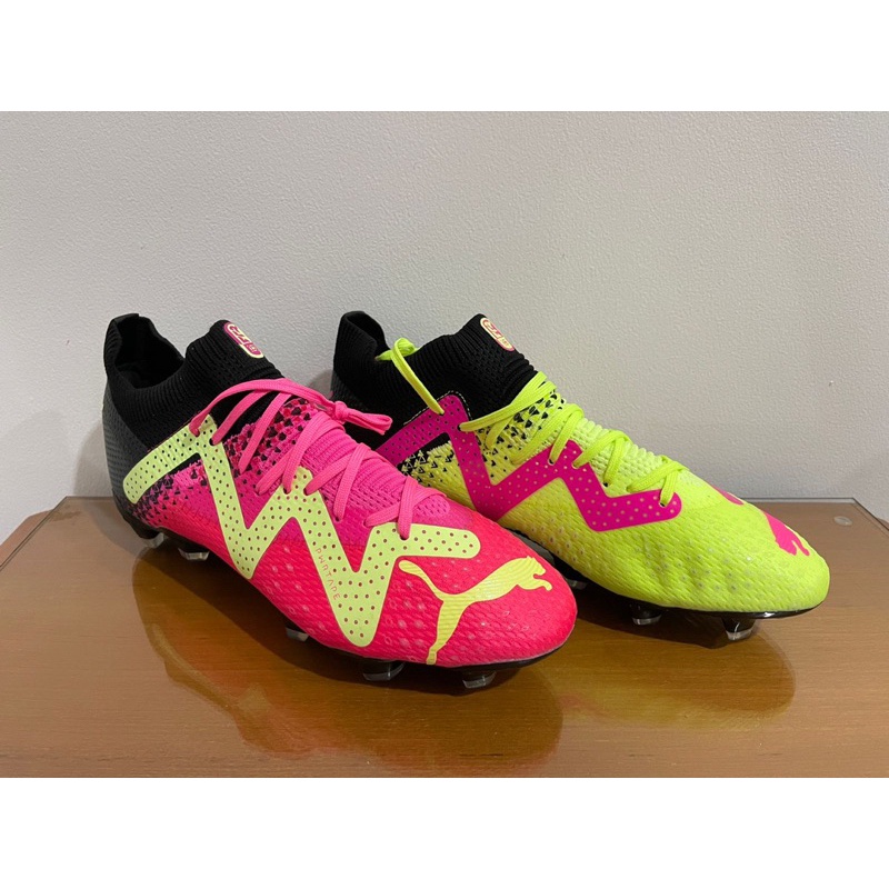 Sepatu Bola Puma Future Ultimate Pink Safety สีเหลือง | Shopee Thailand