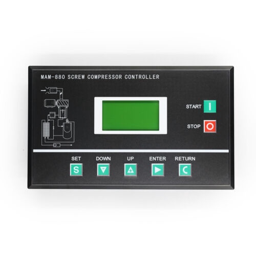 Rotary screw air compressor controller PLC Panel Control Set MAM880 ...