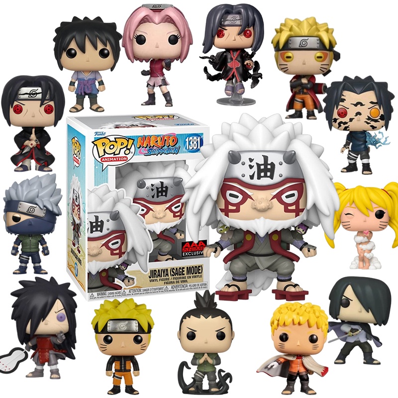 Funko Pop Naruto Shippuden JIRAIYA 1381 โมเดลฟิกเกอร์ Naruto Sasuke ...