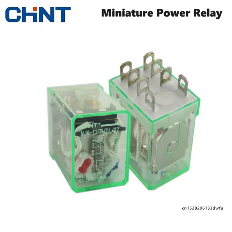 Chint NJX รีเลย์พาวเวอร์ ขนาดเล็ก AC พร้อมไฟ 8-Pin NJX-13FW (D)/2Z AC ... Chint NJX รีเลย์พาวเวอร์ ขนาดเล็ก AC พร้อมไฟ 8-Pin NJX-13FW (D)/2Z AC ...