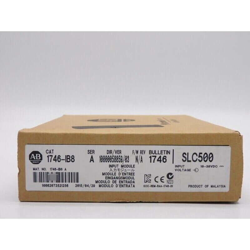 【แบรนด์ใหม่】โมดูลอินพุต 1746-ib8 AB SLC 8 Point DC 1746IB8 GQ | Shopee ...