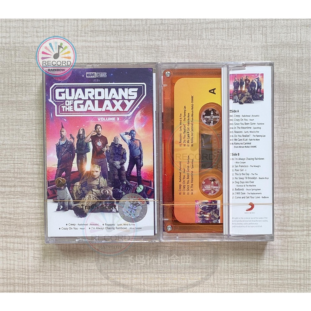 Brand New Guardians Of The Galaxy VOL.3 Cassette Tape POP | Shopee Thailand
