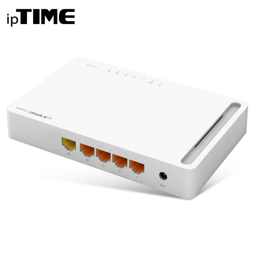ipTIME T5004 4 Port Gigabit Wired LAN WiFi Router Internet High Speed ...