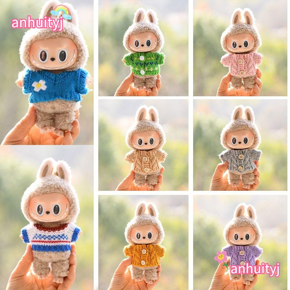 Anhuityj Labubu ตุ๊กตาเสื้อผ้า, 15 ซม.Labubu All Match Labubu ตุ๊กตา ...