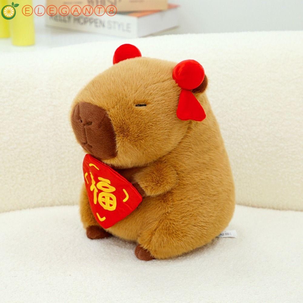 Aelegant Capybara ตุ๊กตาตุ๊กตา, PP ผ้าฝ้ายนุ่มจําลอง Capybara ของเล่น ...