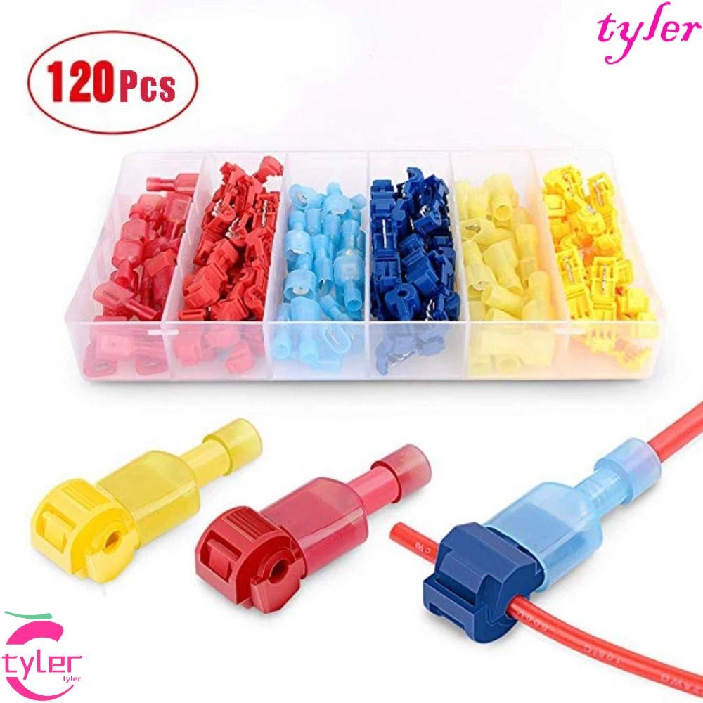 Tyler 60/120/240PCS T-Tap ขั้วต่อสายไฟ,ฉนวนกันน้ํา Quick สายไฟ ...