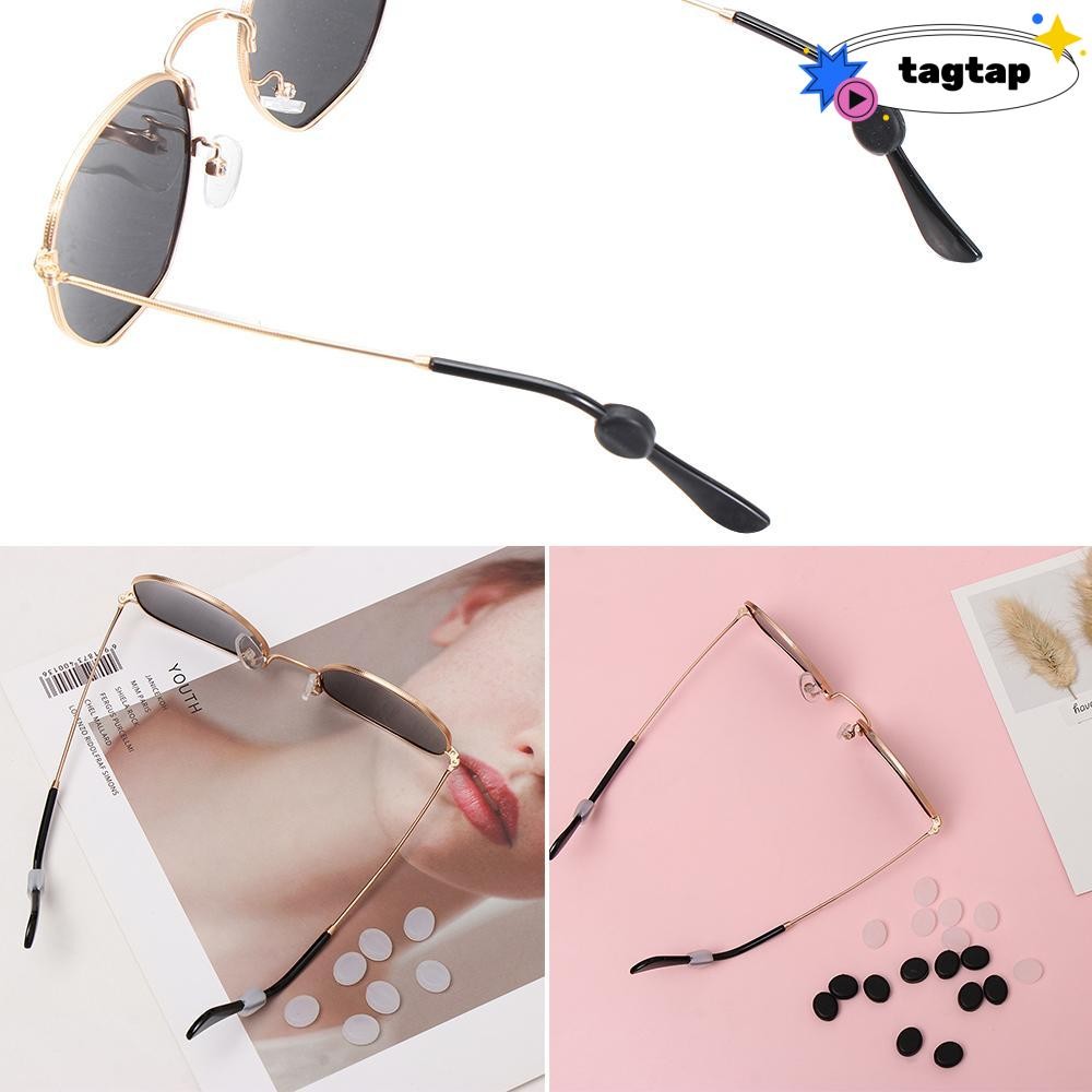 Tagtap5 คู่ ที่เกี่ยวหู แว่นตา ซิลิโคนอ่อนนุ่มกลางแจ้ง อุปกรณ์แว่นตา ที่วางวัด | Shopee Thailand