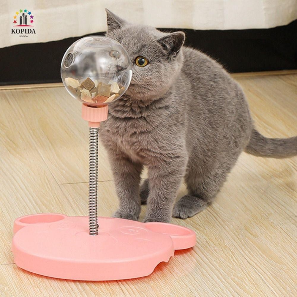 Willis Cat Ball ของเล่นลูกแมวสนุกอุปกรณ์สัตว์เลี้ยงอาหารลูกบอลรั่วของ ...
