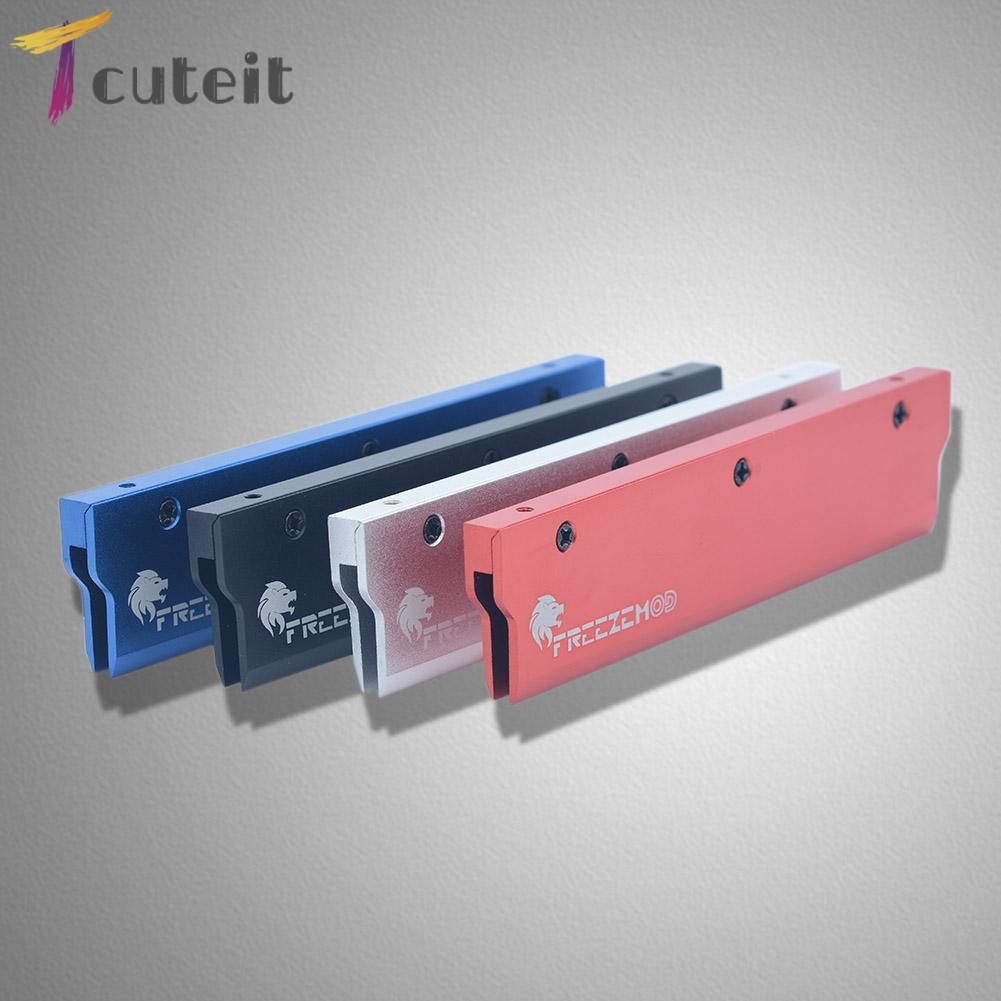 Tcuteit กรอบหม้อน้ําระบายความร้อน อลูมิเนียมอัลลอย Pc Ddr2 Ddr3 Ddr4 Ram Shopee Thailand