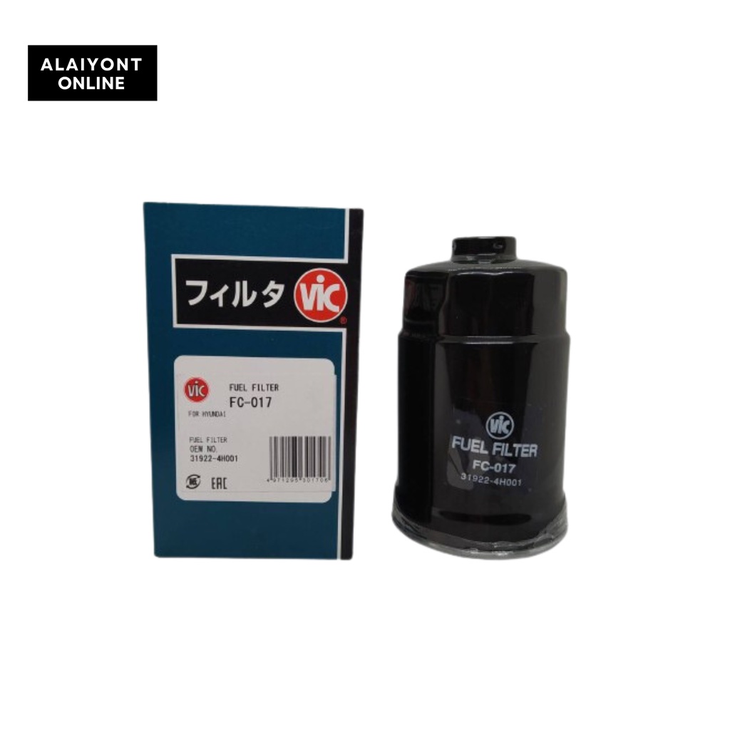 กรองโซล่า กรองน้ำมันเครื่องเพลิง HYUNDAI H1 ฮุนได กรองโซล่า กรองน้ำมันเครื่องเพลิง (VIC FC017 ...