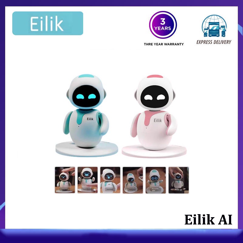 (พร้อมส่ง) Eilik Smart Robot A Little Companion Bot with Endless Fun ...