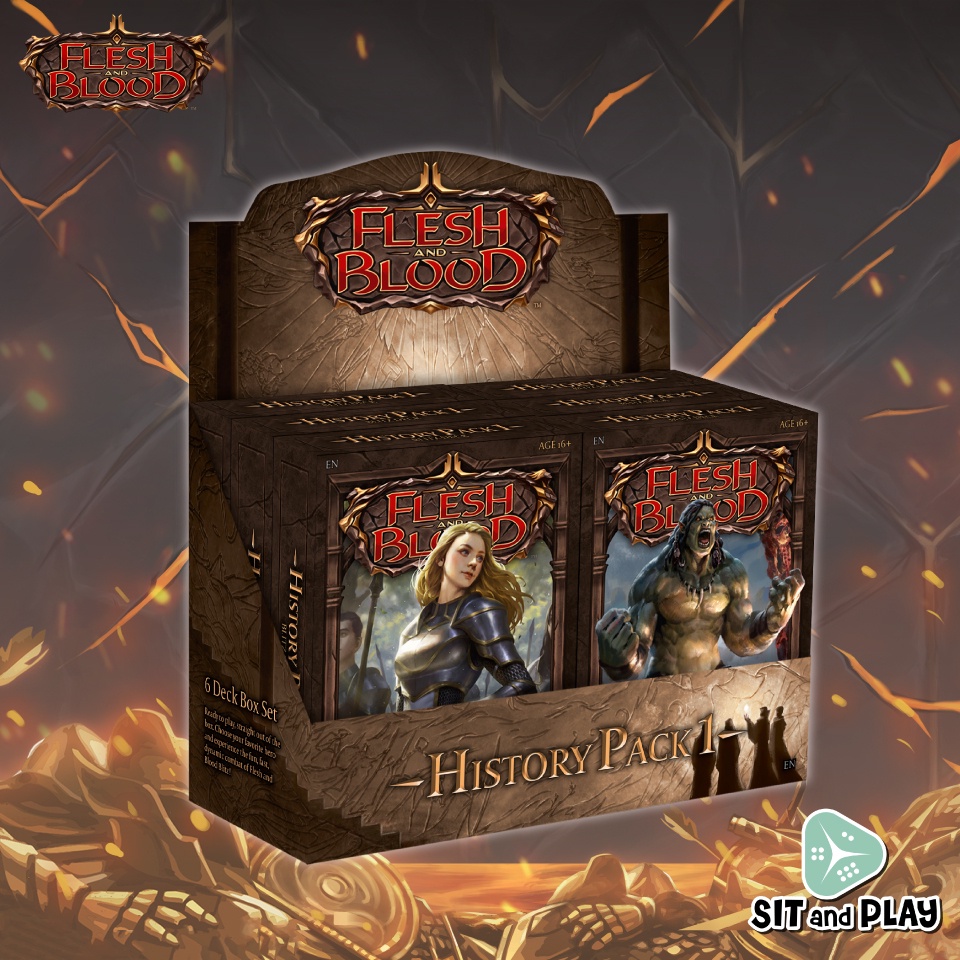 Flesh and Blood TCG : Blitz Deck - History Pack 1 เด็คพร้อมเล่น (Starter Deck) | Shopee Thailand