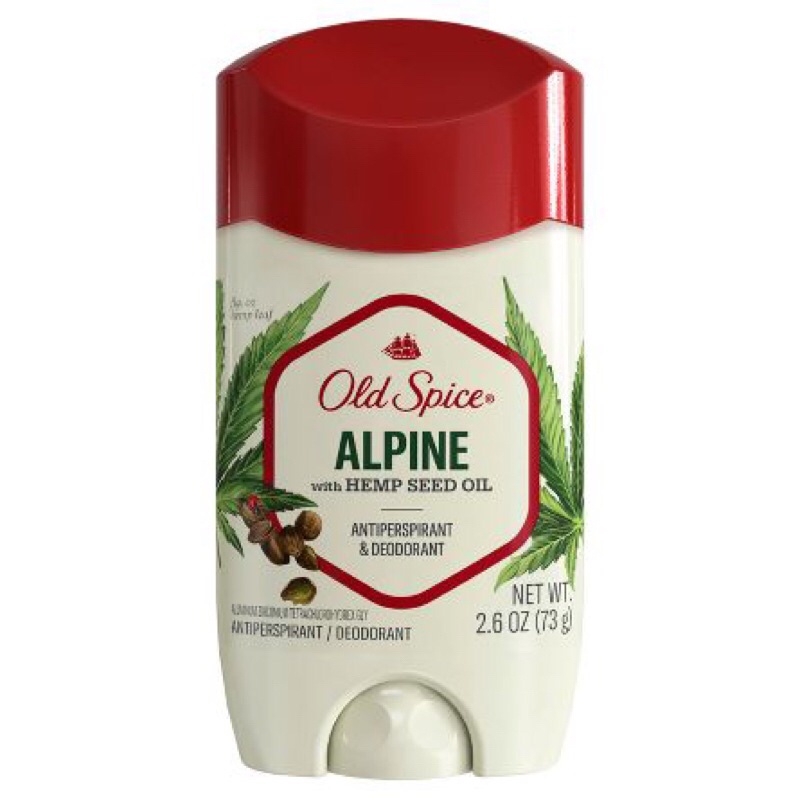 Old Spice Alpine with Hemp Oil Antiperspirant Deodorant - 2.6oz (73g) | Shopee Thailand