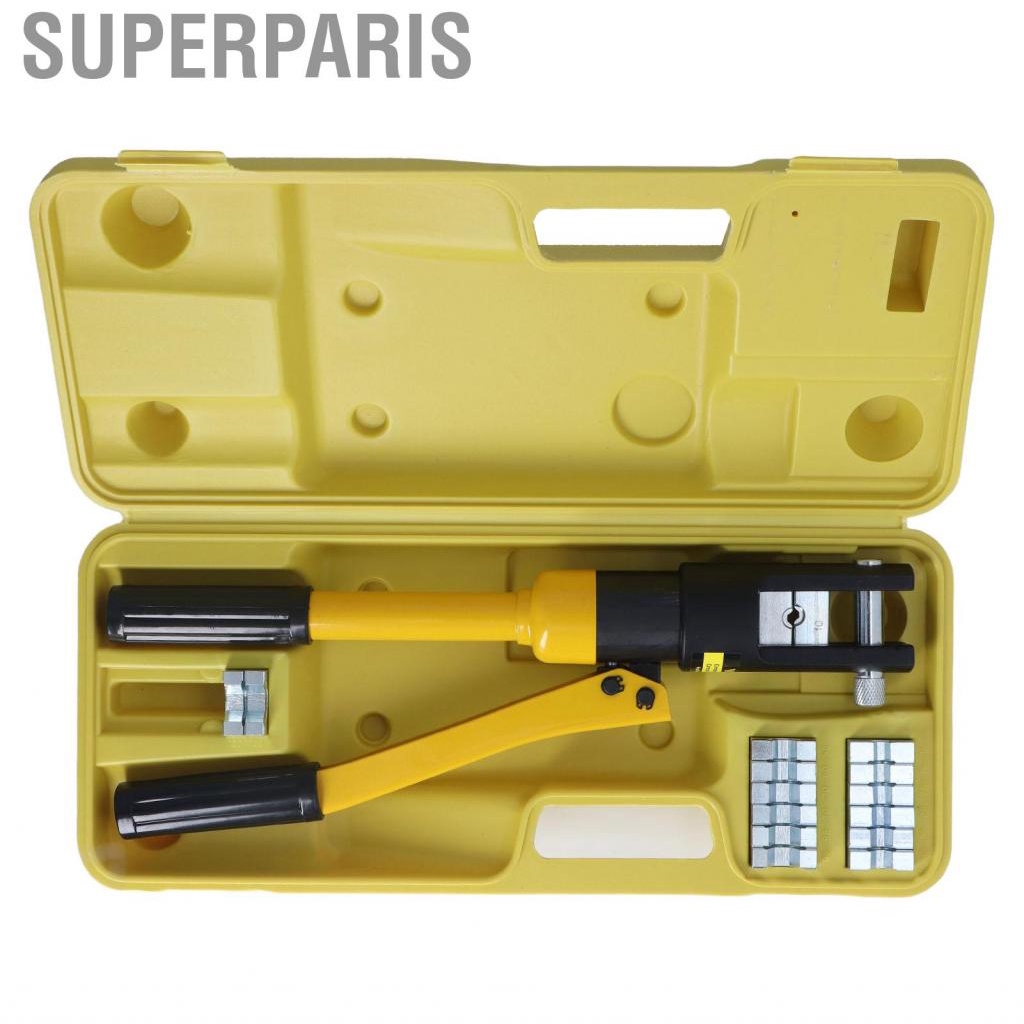 Superparis Crimping Plier Set Tool Sturdy Hex Crimp 8T Easy Operation ...