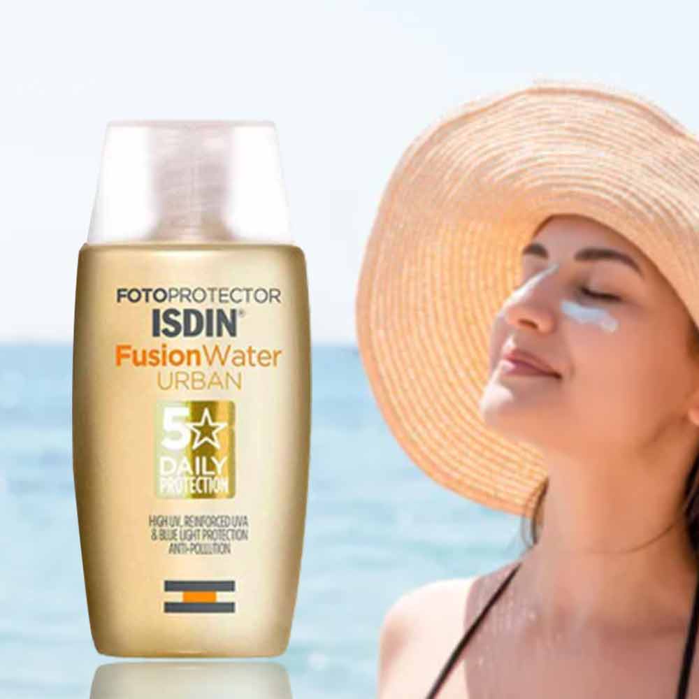 Isdin Fotoprotector Fusion Water Urban Sunscreen SPF 30+ 50ml | Shopee ...