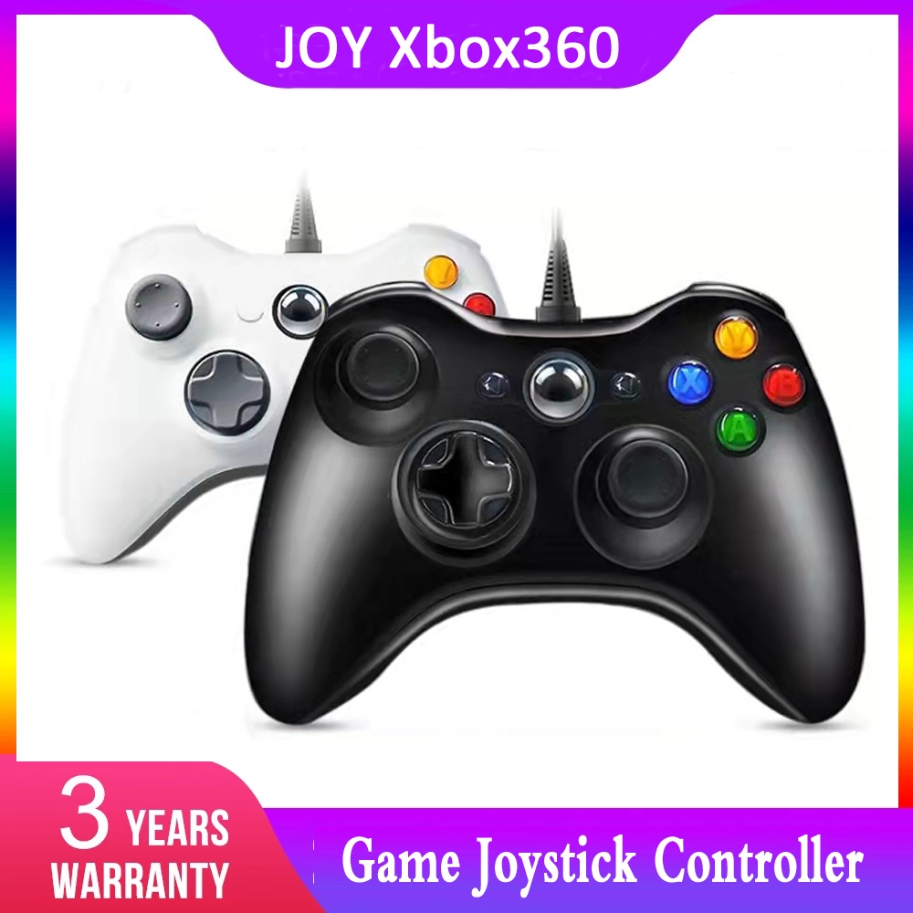 จอยเกม คอนโทรลเลอร์ จอยสติ๊ก จอยเกมส์ pc จอย Xbox360 / PC Joy ตัวควบคุม ...