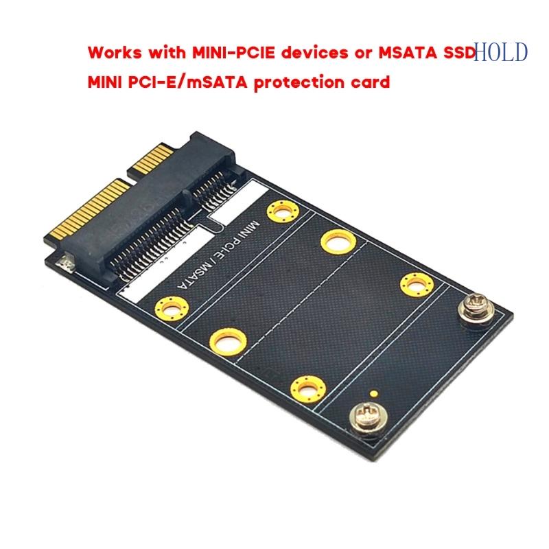 Ace บอร์ดแปลง MINI PCIE MSATA SSD MSATA MINI-PCIE SSD การ์ด | Shopee ...