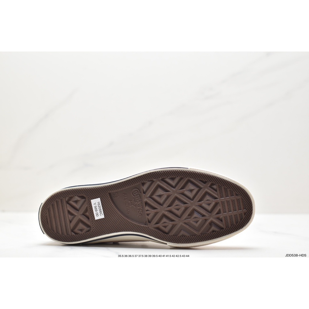 True CONVERSE 1970S ขาว แฟชั่นผ้าใบสูงด้านบนลำลองร้อยรองเท้าผ้าใบสำหรับ ...