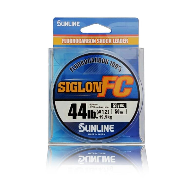 สายช็อคลีด Sunline SIGLON FC Fluorocarbon 100% ยาว 50 เมตร | Shopee ...