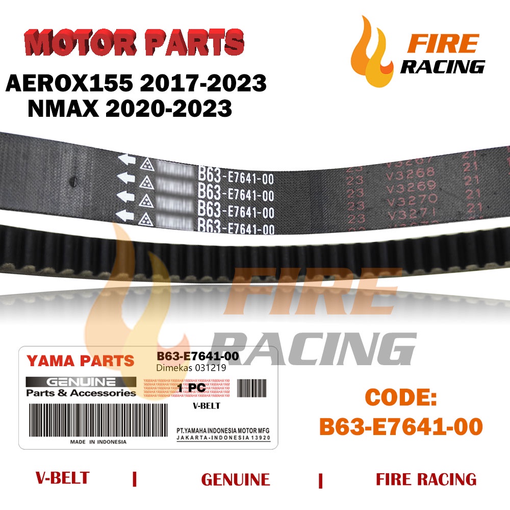 สายพาน AEROX155 2017-2023/NMAX 2020-2023/Lexus B63-E7641-00 | Shopee Thailand