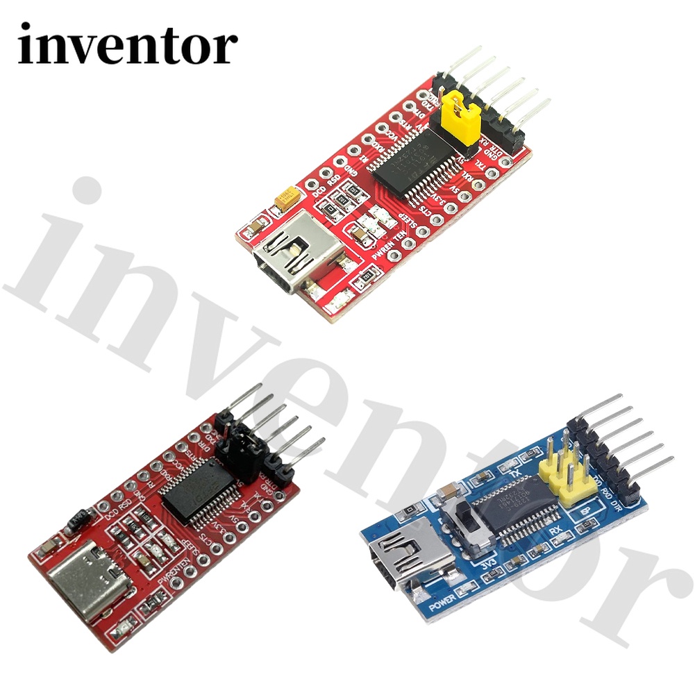 Ft232rl FTDI โมดูลอะแดปเตอร์แปลง USB เป็น TTL Serial 3.3V 5.5V FT232 ...