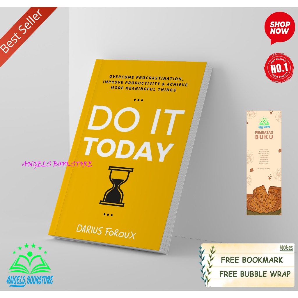 [ภาษาอังกฤษ] Do It Today by Darius Foroux | Shopee Thailand