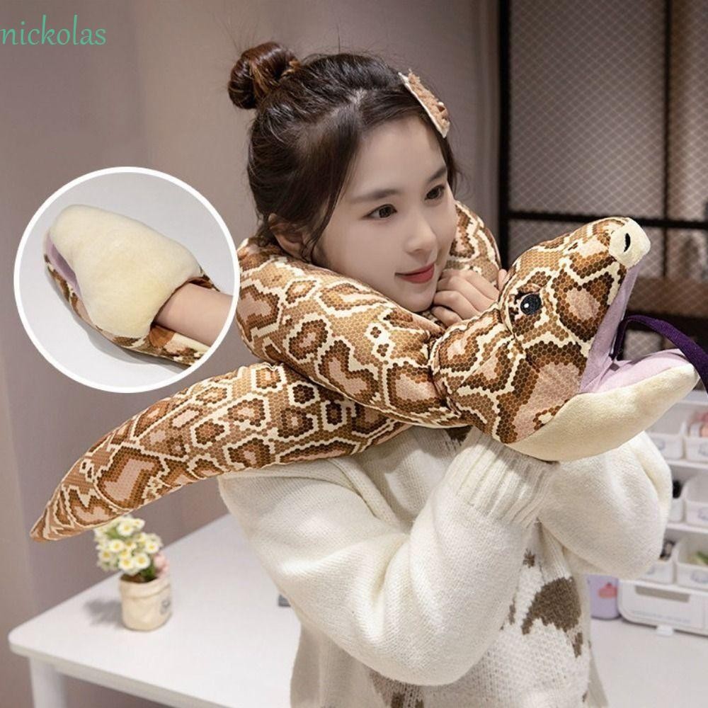 Nickolas ตุ๊กตางู, จําลองยาวงูยักษ์ Plush ของเล่น, Giant Boa ตลกของขวัญ ...