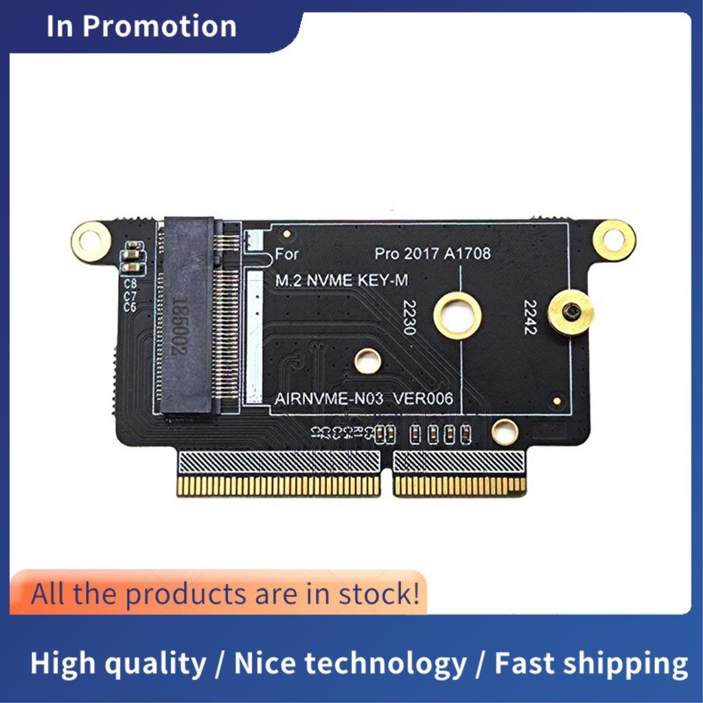 A1708 M.2 SSD อะแดปเตอร์ NVMe PCI Express PCIE to NGFF M2 SSD อะแดปเตอร ...