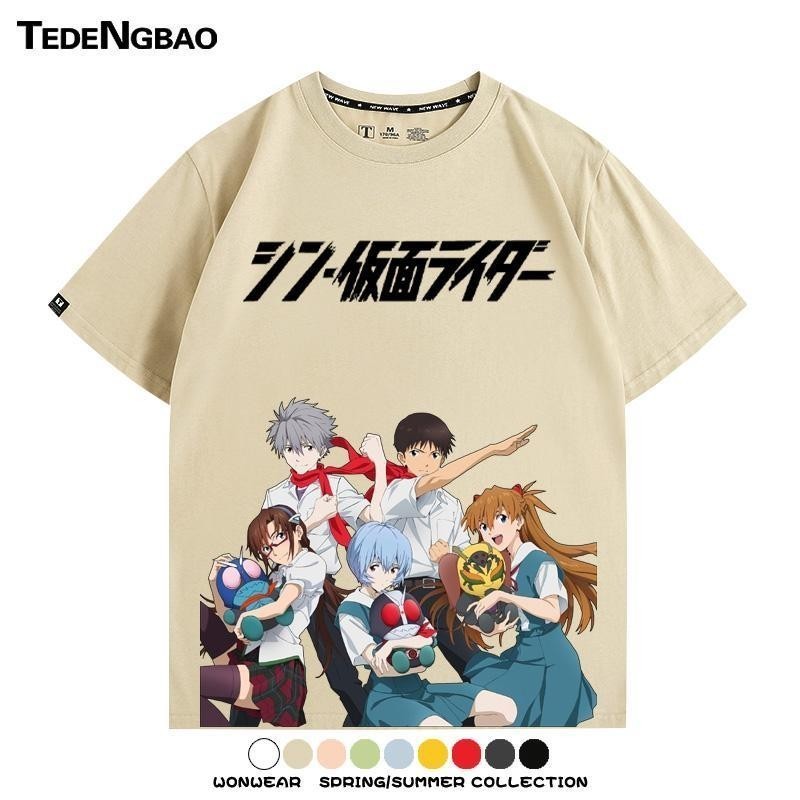 2025ใหม่ Evangelion Asuka Aya Polly Joint เสื้อยืด Kamen Rider อะนิเมะ ...