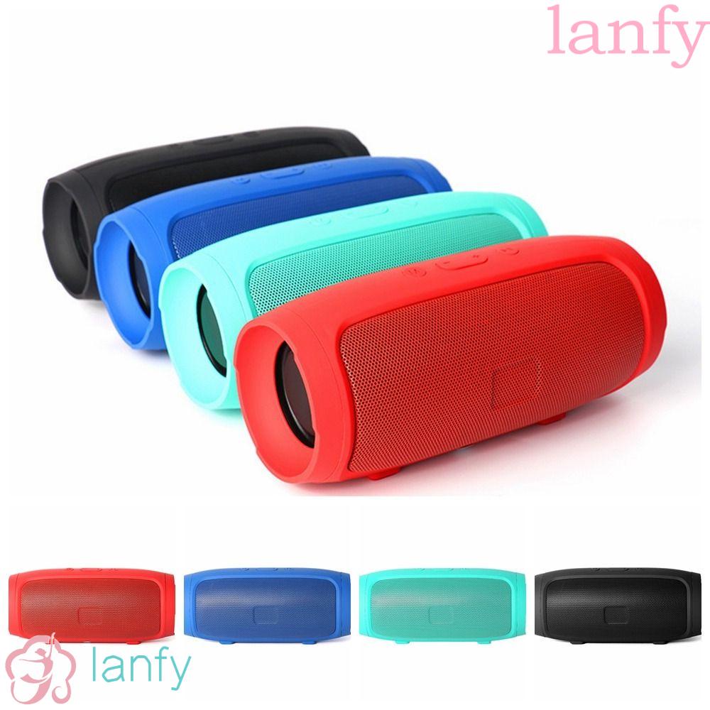 Lanfy ลําโพงสเตอริโอบลูทูธไร้สาย เครื่องเล่นเสียง J007 ทนทาน ขนาดเล็ก | Shopee Thailand