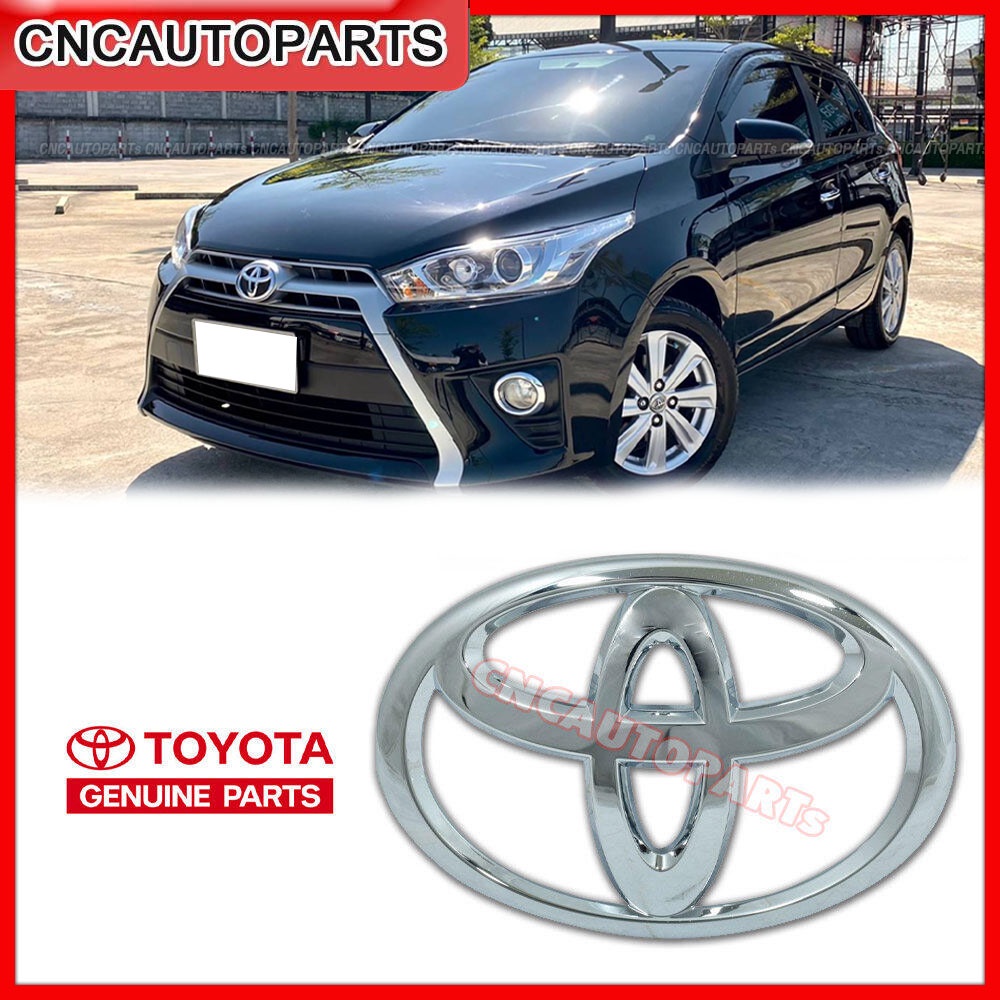 (ของแท้ศูนย์) โลโก้หน้ากระจัง ฐานรอง ตราหน้ากระจัง โตโยต้า TOYOTA YARIS ...