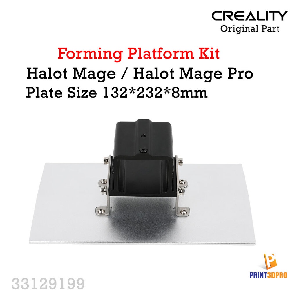 Creality Part HALOT-MAGE PRO Forming Platform Kit Size 132x232x8mm 3D ...