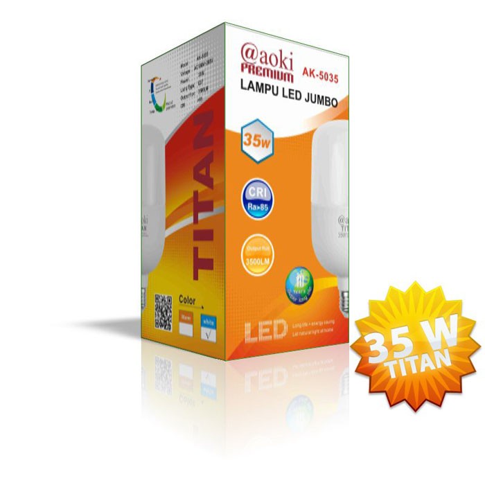 Aoki Titan หลอดไฟ Led 35W 35W AK-5035 ทรงแคปซูล | Shopee Thailand