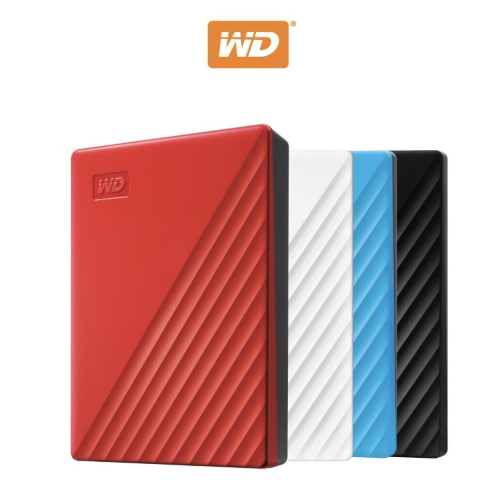 HARDDISK EXTERNAL WD 4TB My Passport USB3.2 (ฮาร์ดดิสก์พกพา) มือหนึ่ง ...
