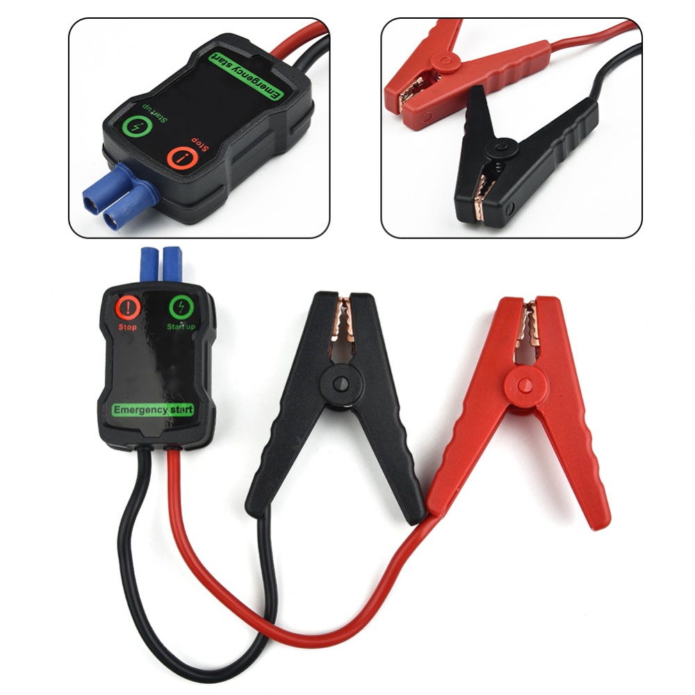 [SIP-ISHOWMAL-TH]Car Tool 12V Mini Jump Starter Intelligent Smart Male ...