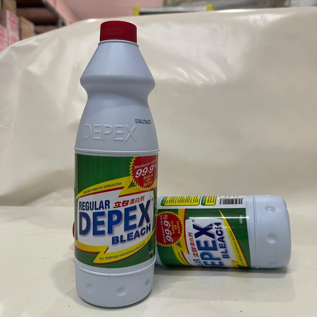 DEPEX น้ำยาซักผ้าขาว ยอดฮิต ขนาด 500 กรัม 1 ขวด | Shopee Thailand