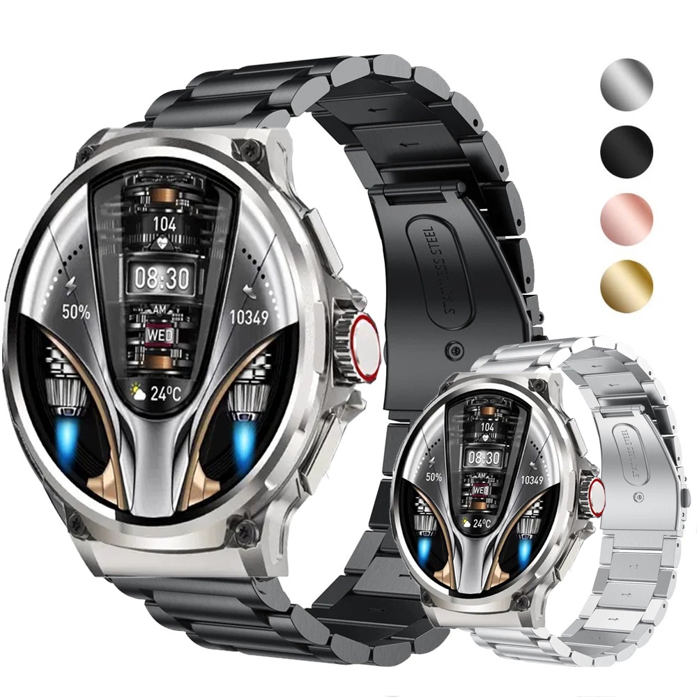 สายนาฬิกาข้อมือสเตนเลส 24 มม. สําหรับ COLMI V69 Smartwatch COLMI V69 ...