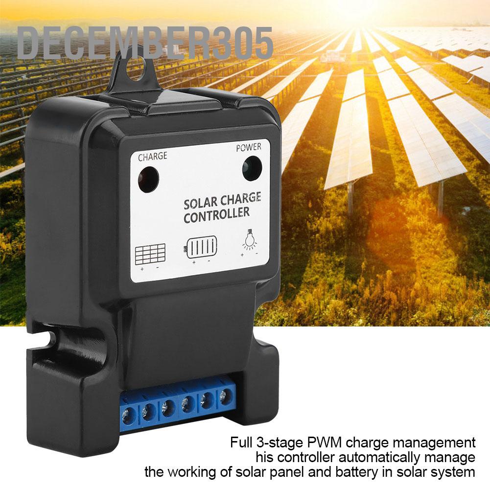 December305 PWM อัจฉริยะพลังงานแสงอาทิตย์ตัวควบคุม Charge Discharge ...