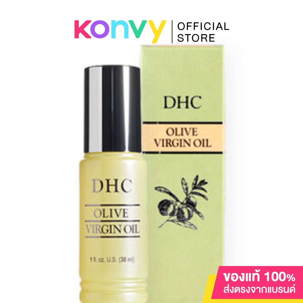 DHC Olive Virgin Oil 30ml ออยล์บำรุงผิวหน้า อุดมด้วยคุณค่าของ Flore de Acete หัวน้ำมันที่สกัดได้ ...