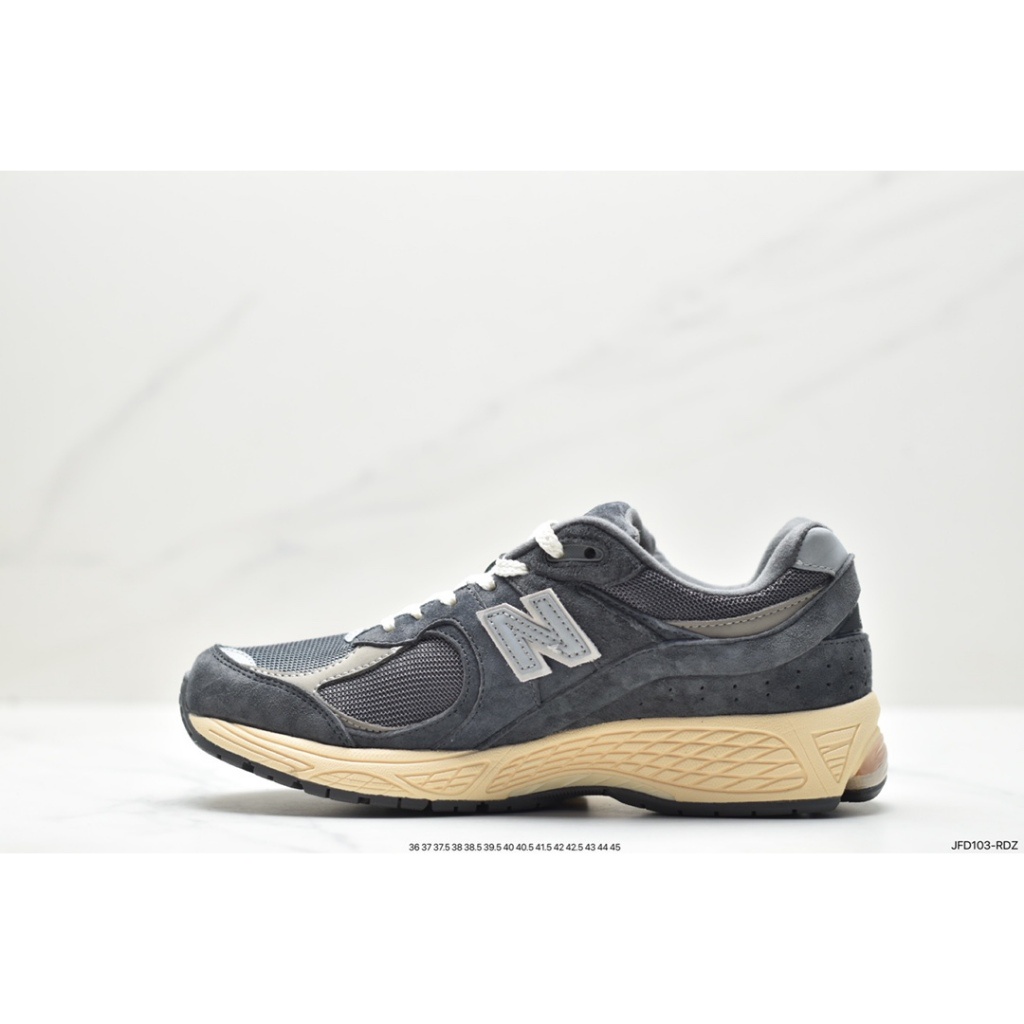Authentic New Balance M2002 dark grey การดูดซับแรงกระแทกรองเท้า ...