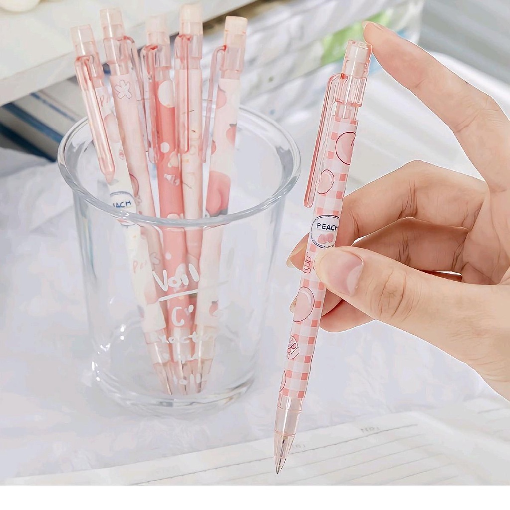 มี 2 สี ดินสอกด 2B ขนาด0.5มม. มี4แท่ง/แพ็ค แถมใส้ดินสอ 1 กล่อง | Shopee ...